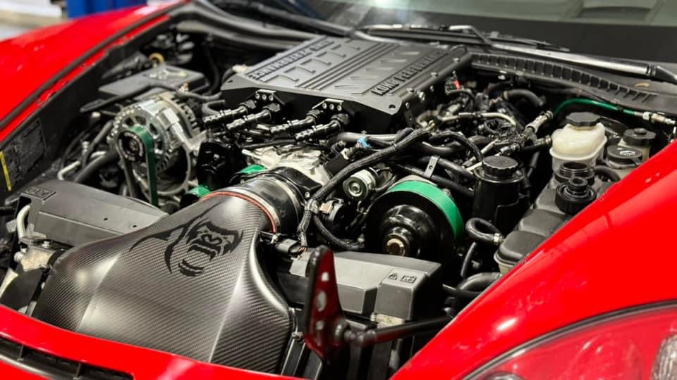 Kong Performance C6ZR1 Ram Air Intake System (Carbon)